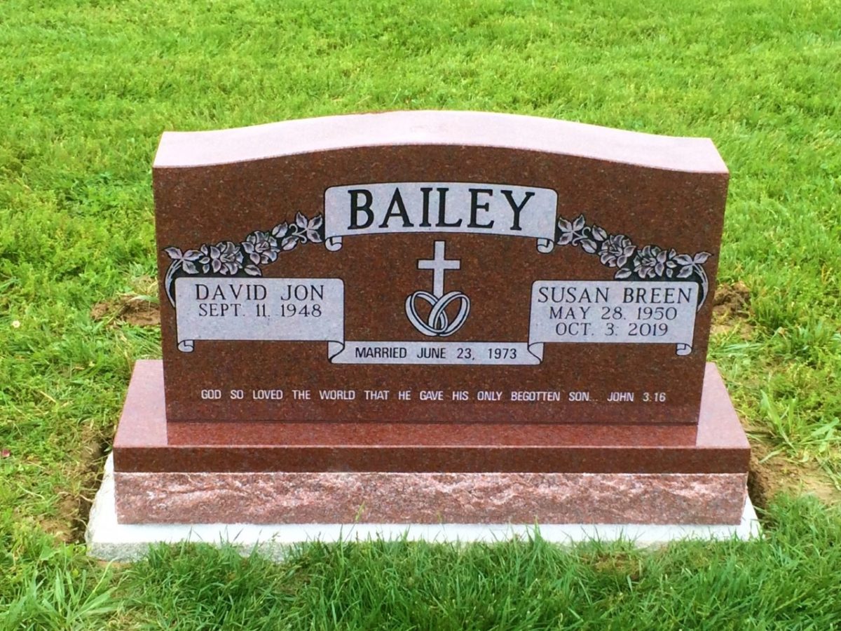 Traditional Upright Monuments - Rose Lawn Monuments